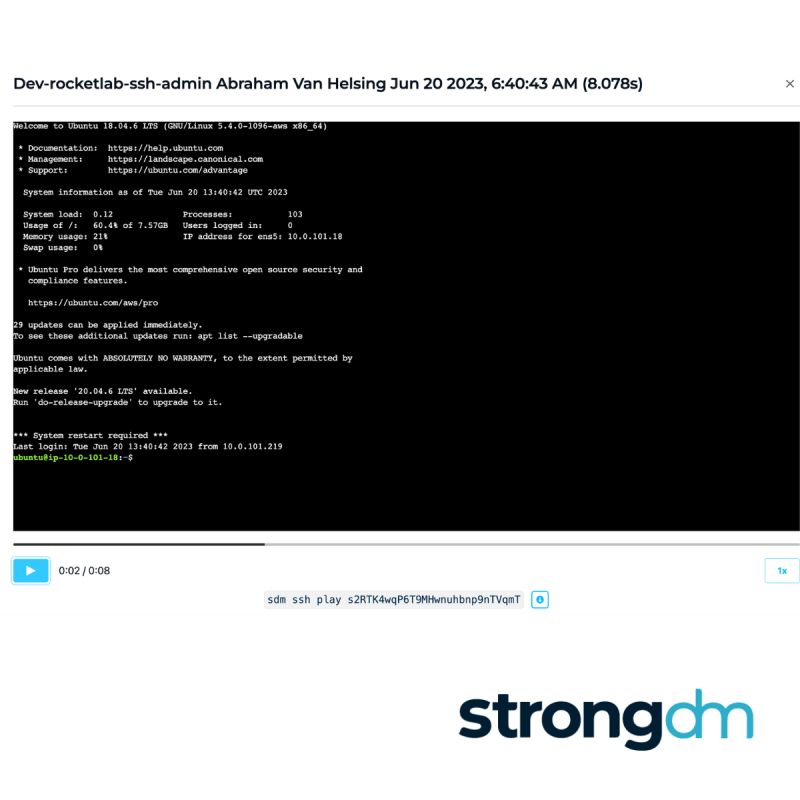 Privileged Session Management Solution | StrongDM