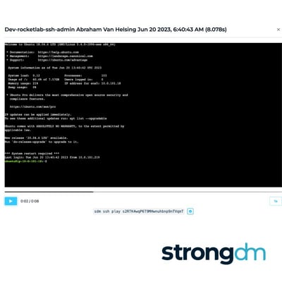 Privileged Session Management Solution | StrongDM