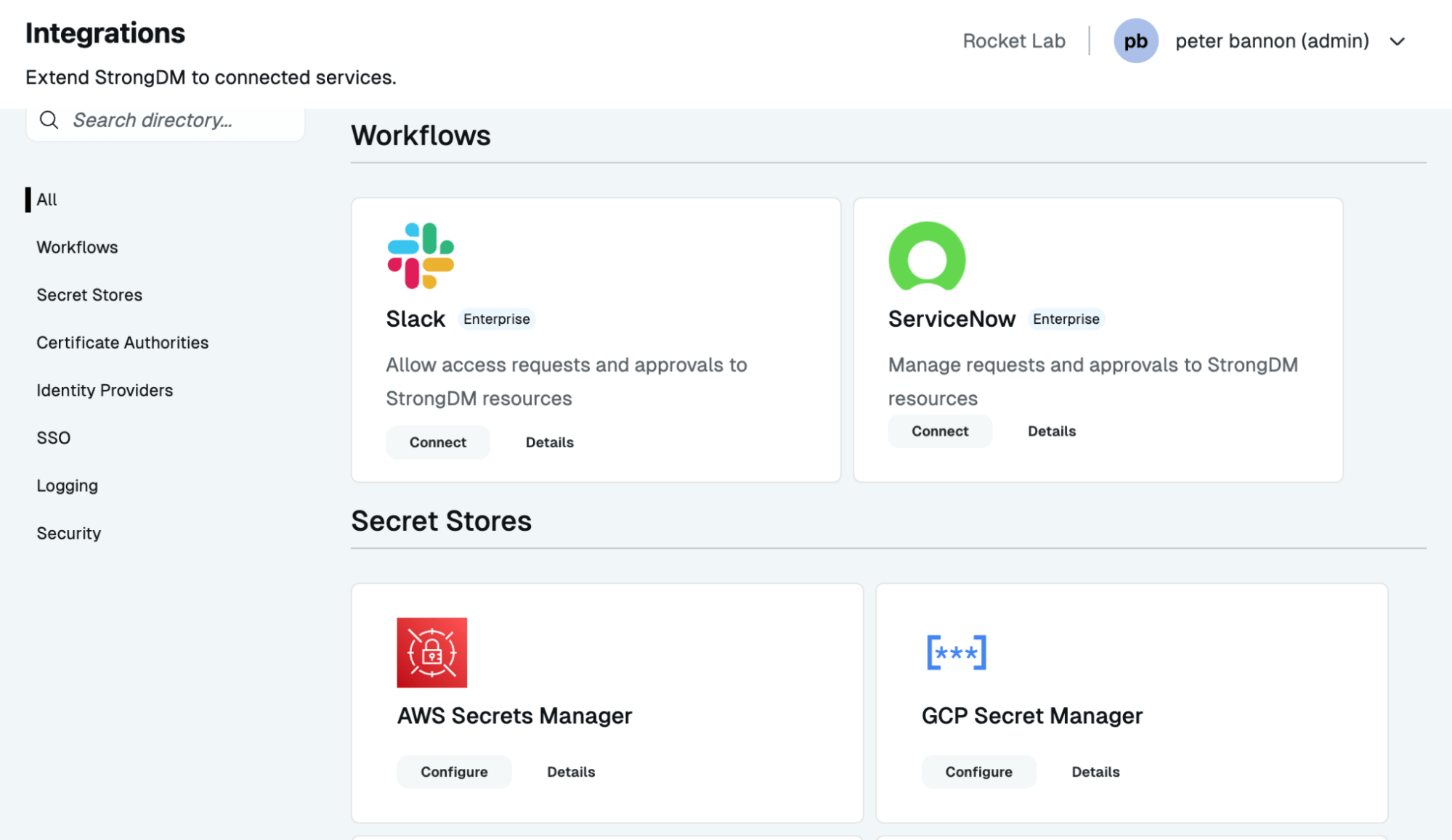 Secure Access Governance Platform | StrongDM