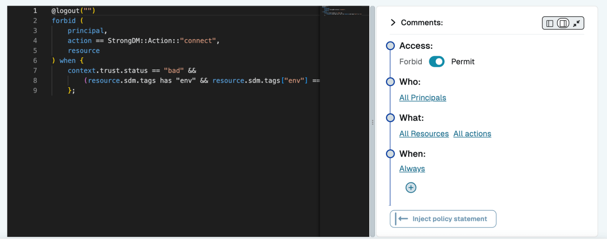 Secure Access Governance Platform | StrongDM