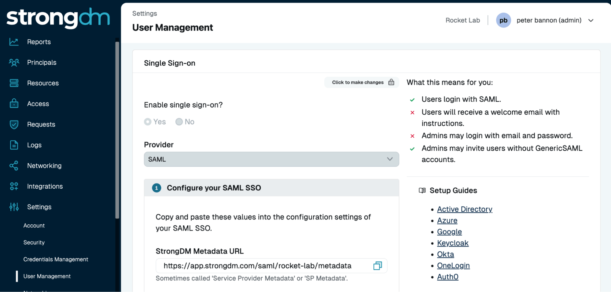 Frustration-Free Access Management Platform | StrongDM