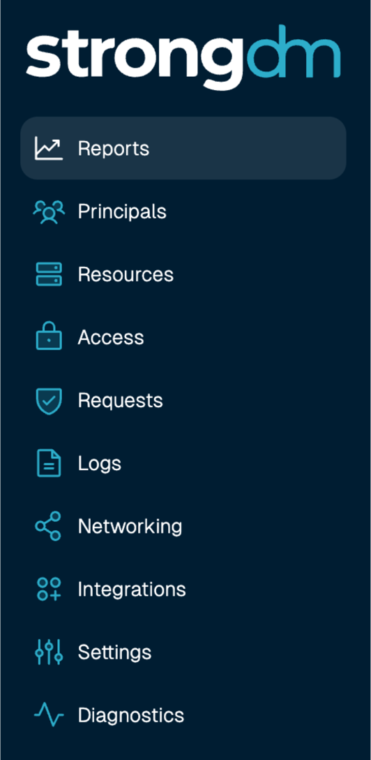 New Navigation, UX, and UI Enhancements for StrongDM Platform