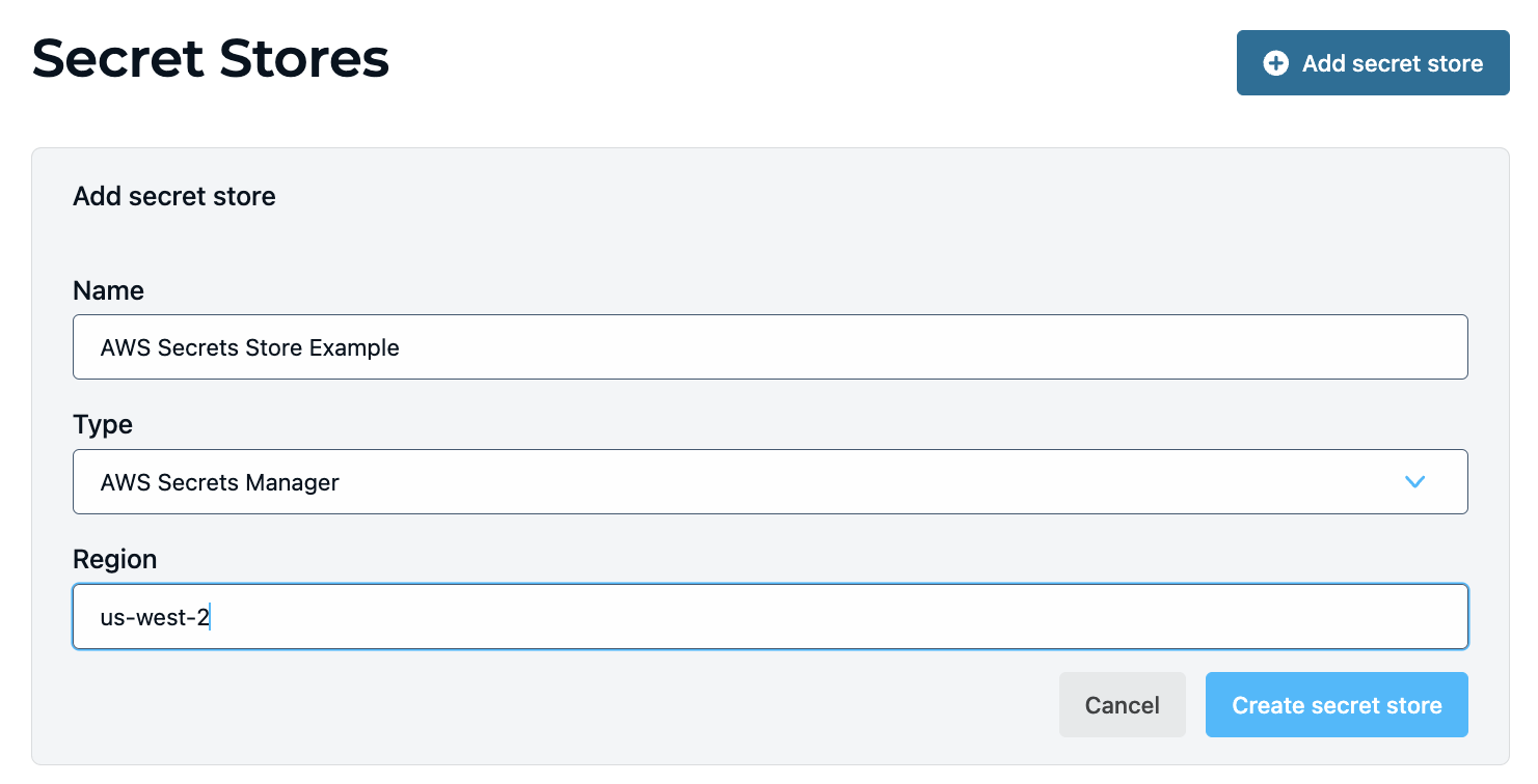 AWS Secrets Manager Datadog